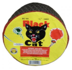 Black Cat Firecrackers - 1000 Roll - USA-Fireworks