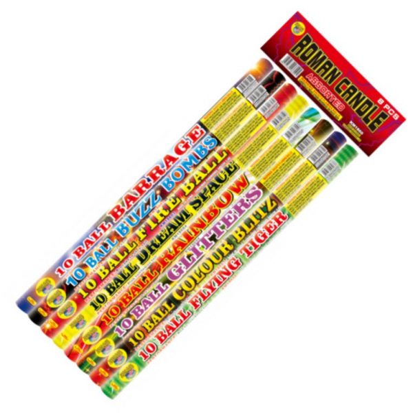 Roman Candles - Huge Selection at Dallas's #1 Fireworks Source!
