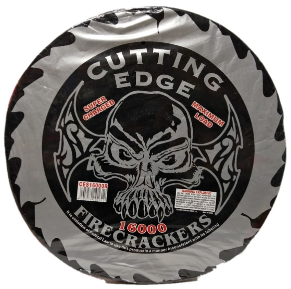 Cutting Edge Firecrackers - 16,000 Roll - USA-Fireworks
