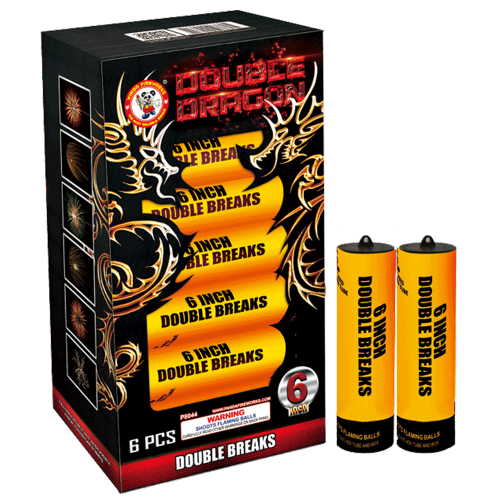 Double Dragon - 6" Artillery Shells - USA Fireworks!