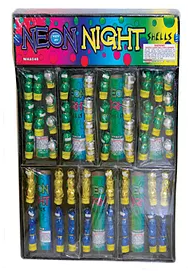 Neon Night Shells - USA Fireworks!