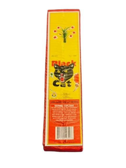 Black Cat Firecrackers - Pack of 300 - USA Fireworks!