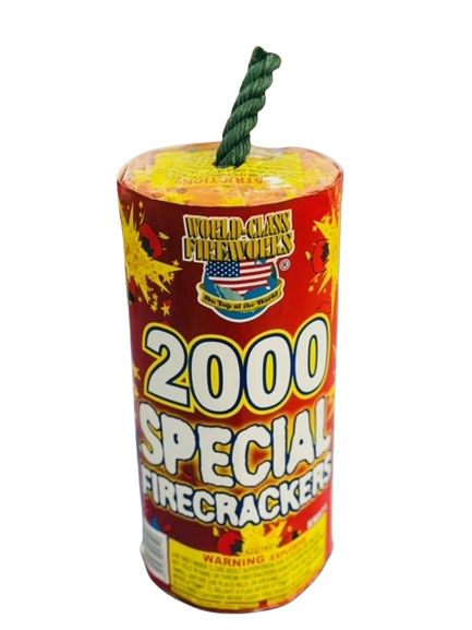 World Class Firecrackers - 2000 Roll - USA Firecrackers!