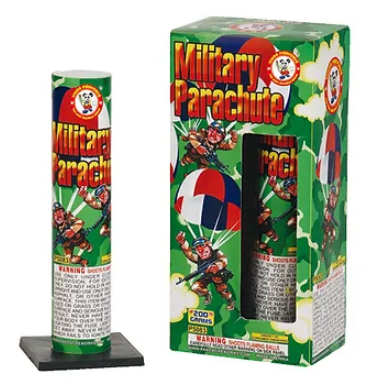 Military Daytime Parachute - USA FIREWORKS