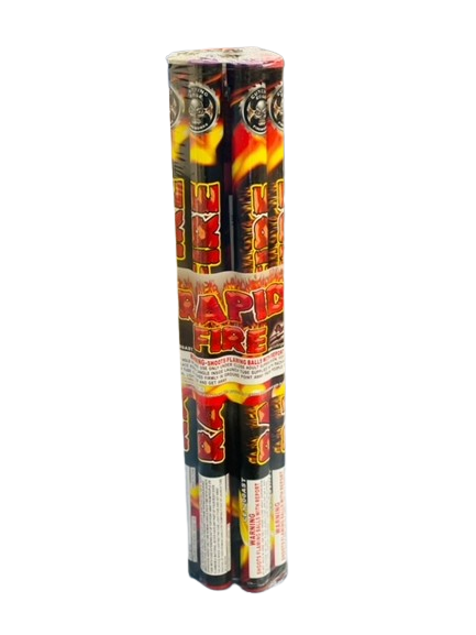 Rapid Fire - 8 Pack Roman Candles - USA Fireworks!