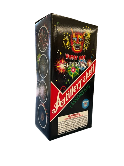 Assorted Artillery Shells | 6 Shots - USA Fireworks!